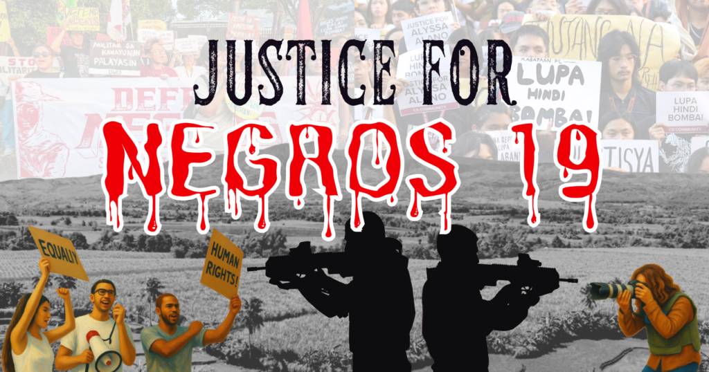 JUSTICE FOR THE NEGROS 19: End Proxy Wars and Militarization in ...